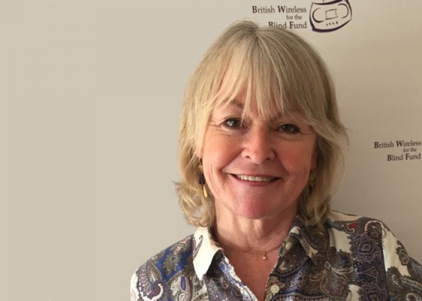 Sue Cook | British Wireless for the Blind Fund
